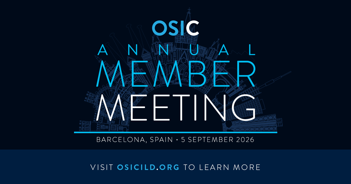 2026 OSIC Member Meeting in Barcelona, Spain